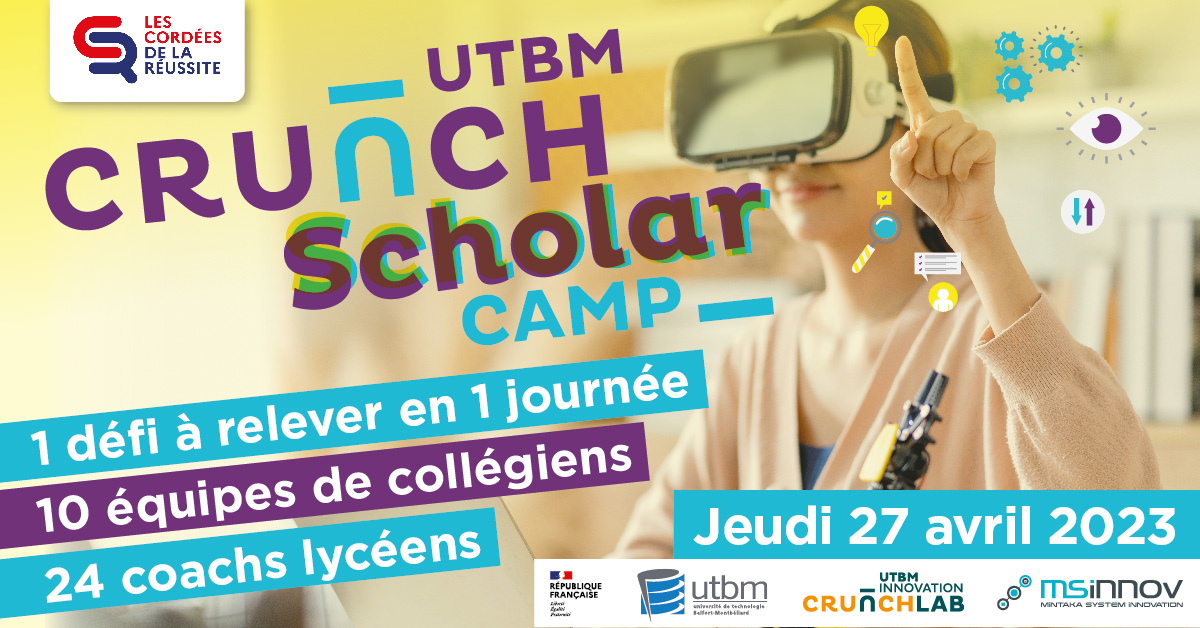 Crunch Scholar Camp - UTBM Innovation Crunch Lab